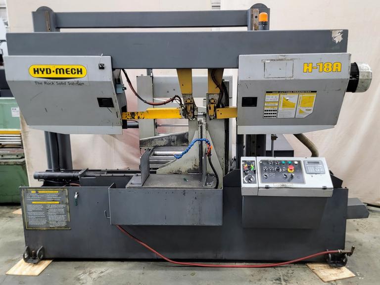 Hyd-Mech H-18A Fully Automatic Horizontal Band Saw | Machines Used
