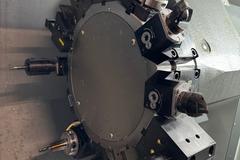 Haas ST-20Y CNC Turning Center with Haas NextGen CNC Control, BMT65 24 ...