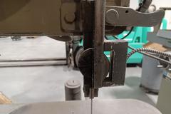 Machines Used | Grob Vertical Band Saw with 18" Throat and Blade Welder
