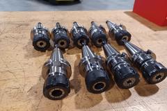 Machines Used | Cat 40 Tool Holders, ER32 Collet Type, (9)