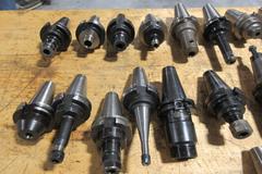 Machines Used | CAT40 Tool Holders Large Assortment of Types and Brands ...
