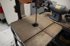 Machines Used | RIDGID Vertical Band Saw Model BS14002