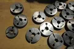 Machines Used | Go No-Go Assorted Thread Ring Gages