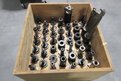 Machines Used | CAT50 Tool Holders in Wood Crate, Various Brands and ...