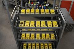 Machines Used | Equipto 40 Taper Tool Holder Cart