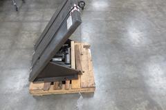 Machines Used | Welded Angled Steel Fixture Plated with Assorted Hold ...