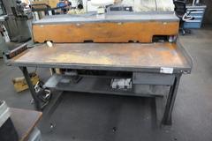 Machines Used | Equipto Work Bench with Upper and Lower Shelf and Drawer