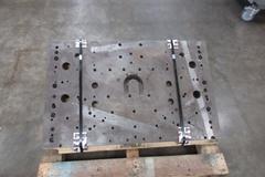 Machines Used | Large Steel Angle Fixture Plate with 1/2-13 Mounting ...