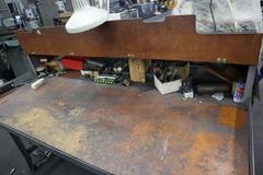 Machines Used | Equipto Work Bench with Upper and Lower Shelf and Drawer