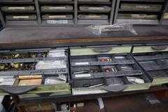 Machines Used | Equipto Tool Cabinets Full of Tooling, Hardware and Inspection