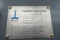 Okuma LU400-M 2SC1250 Twin Turret CNC Turning Center with LIve Milling ...