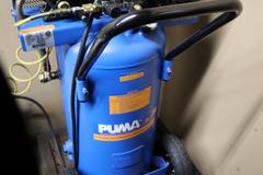 Machines Used | Puma Model PK-5020VP, Piston Type Air Compressor