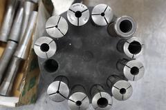Machines Used | R8 Collet Wheel with R8 Collets