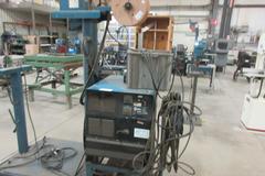 Machines Used | Miller CP-302 CV-DC Welding Power Source with Boom Wire ...