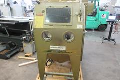 Machines Used | Clemco Zero Pulsar Bead Blast Media Cabinet