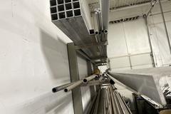 Machines Used | Assorted CRS, Stainless, (12)21' 2" Aluminum Square ...