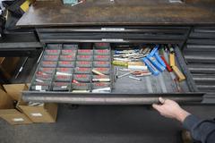 Machines Used | Equipto Tool Cabinets Full of Tooling, Hardware and ...