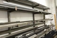 Machines Used | Assorted CRS, Stainless, (12)21' 2" Aluminum Square ...
