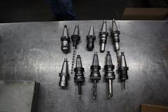 Machines Used | CT 40 Taper Tool Holders, (10) Assorted Collet Holders