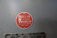 Machines Used | Roll-In Saw Model SF Vertical Saw