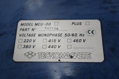 Machines Used | Magnetic Workholding w Tecnomagnete Electric Control ...