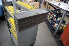 Machines Used | Equipto 40 Taper Tool Holder Cart