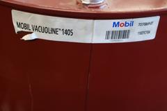 Machines Used | Mobil Vacuoline 1405 Lubricating Oil. 55-Gallon Drum ...