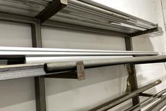 Machines Used | Assorted CRS, Stainless, (12)21' 2" Aluminum Square ...