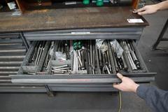Machines Used | Equipto Tool Cabinets Full of Tooling, Hardware and ...