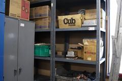 Machines Used | Graphite, Shop Supplies with (2) Metal Shelves