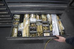 Machines Used | Equipto Tool Cabinets Full of Tooling, Hardware and Inspection