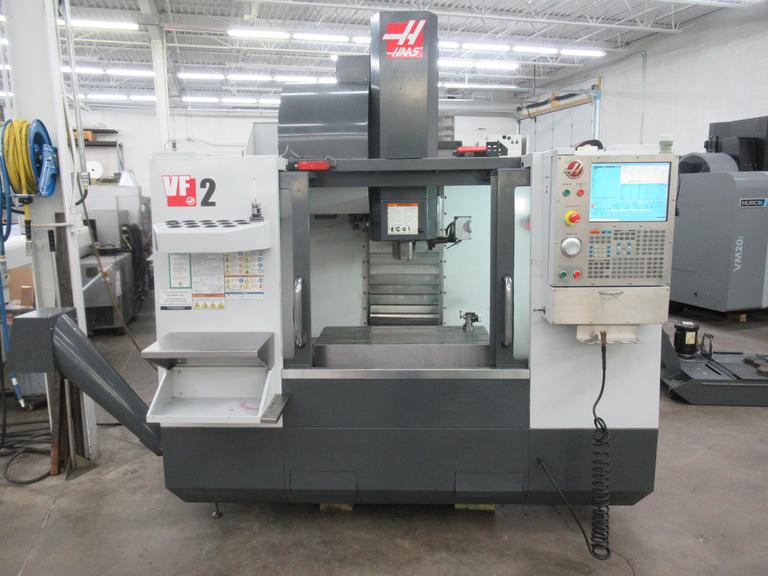 Haas VF-2 CNC Vertical Machining Center, Haas MainCon CNC Control, 4th ...