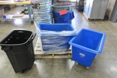 Machines Used | Metal and Plastic Waste Containers, Rectangular Rolling ...
