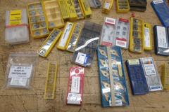 Machines Used | Carbide Turning Inserts, Hundreds of inserts, Large ...