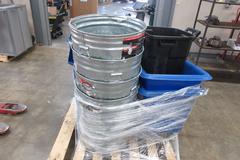 Machines Used | Metal and Plastic Waste Containers, Rectangular Rolling ...