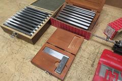 Machines Used | Starrett Surface Gage, Parallel Set, 3" Square, Small T ...
