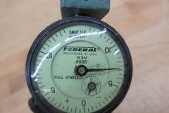 Machines Used | Federal 99P Snap Gage with .0005" Indicator