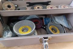 Machines Used | DuMore 5-021 1.2HP Tool Post Grinder, 15,500 No Load ...