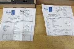 Machines Used | Hexagon Ceramic Calibration Spheres (3), with Bases. 25mm