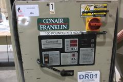 Machines Used | Conair Franklin Portable Media Dryer, 490lb Hopper ...