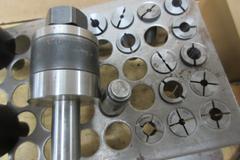Machines Used | Lathe Tooling, Various DA 200 Collets and (3x) 5/8" Shank Collet Holders ...