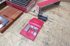 Machines Used | Starrett Surface Gage, Parallel Set, 3" Square, Small T ...