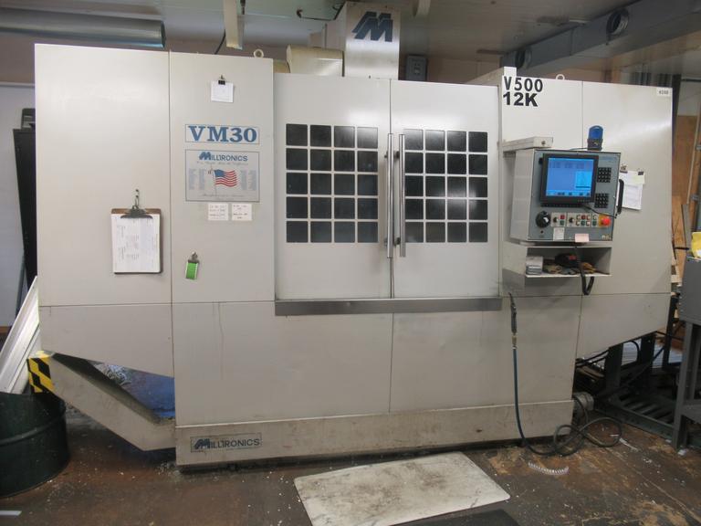 Machines Used | Milltronics VM30 CNC Vertical Machining Center with ...