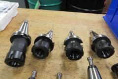 Machines Used | Haas CAT40 Tool Holders with Haas Retention Knobs, (4 ...