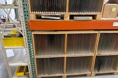 Machines Used | Tear Drop Style Pallet Racking (1) Section, (2) 10 ...