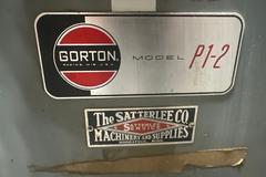 Machines Used | Gorton P1-2 2-Dimensional Pantograph