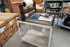 Machines Used | Roll Dispenser Cart