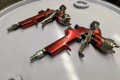 Machines Used | DeVilbiss EXL Paint Guns