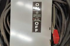 Machines Used | GE Heavy Duty Safety Switch and Coils of Wire