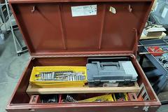 Machines Used | Jobox Rolling Metal Tool Box with Contents of Hand ...